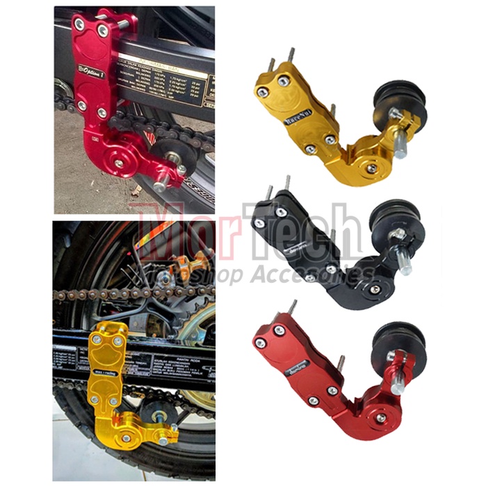 Jual Stabilizer Rantai Tensioner Rantai Full CNC Penahan Rol Rantai ...