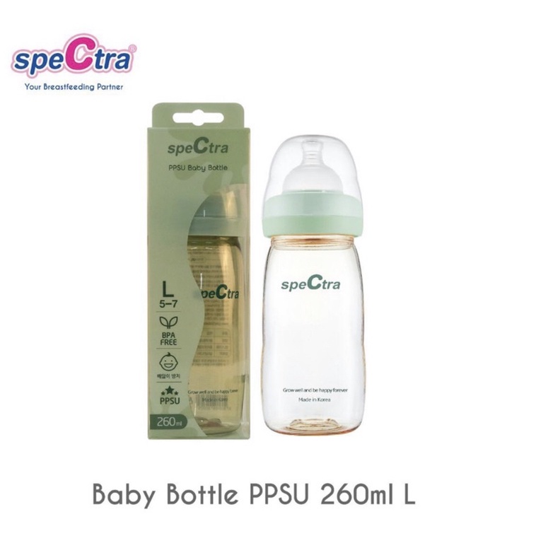 Jual BABYKIM BABY SHOP - Spectra Baby Bottle PPSU 260 ml | Shopee Indonesia