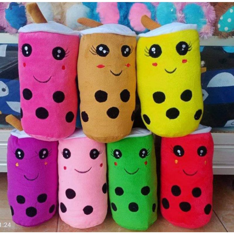 Jual Boneka boba bubble milk tea brown sugar - Boneka bubble tea ...