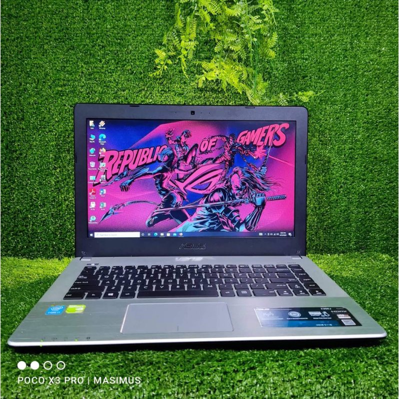 Jual Laptop Game Edit ASUS X450J Core i7 gen 4 Ram 8GB | Shopee Indonesia