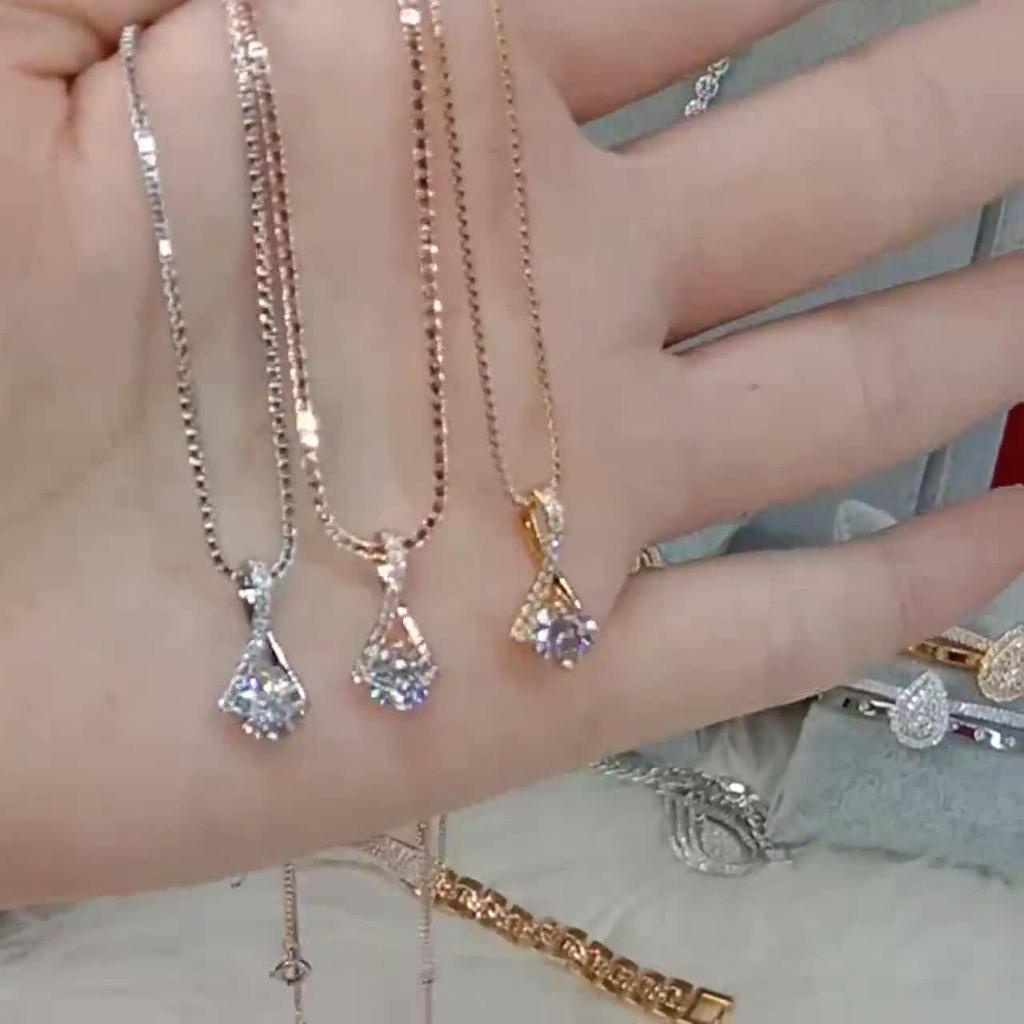 Jual La Vienne - Infinity - Liontin dan Kalung Titanium Wanita Anti ...