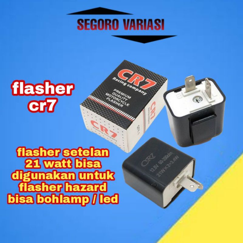 Jual Flasher Sen CR7 flaser sein fleser plaser | Shopee Indonesia