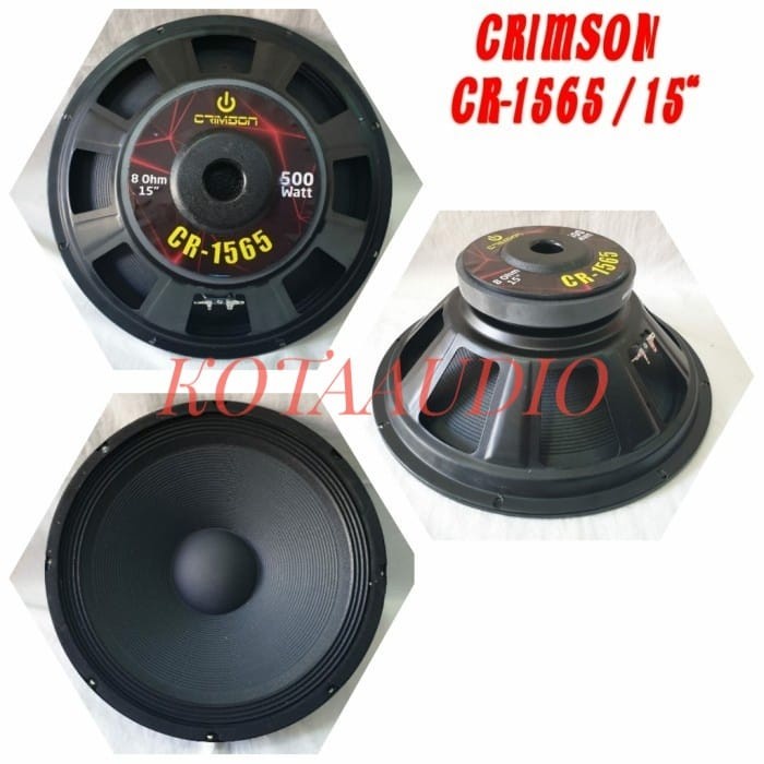 Jual Speaker Full Range Crimson CR 1565 15 Inch 500 Watt Crimson CR1565 ...