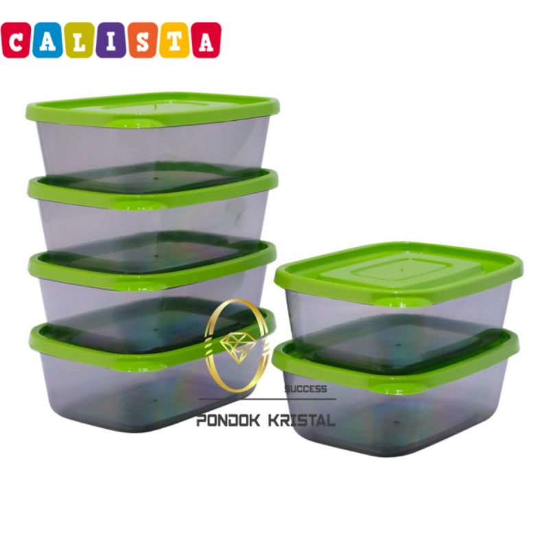 Jual Calista Furano Premium Smoke Seal Ware Isi 6pcs / Toples Set ...