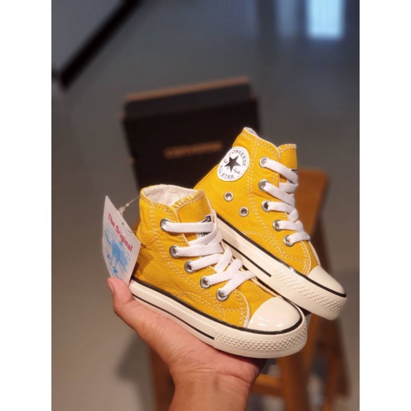 Jual sepatu sneakers converse anak balita perempuan/laki laki mulai ...