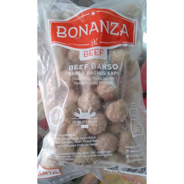 Jual Bakso sapi premium Bonanza 500 gram | Shopee Indonesia