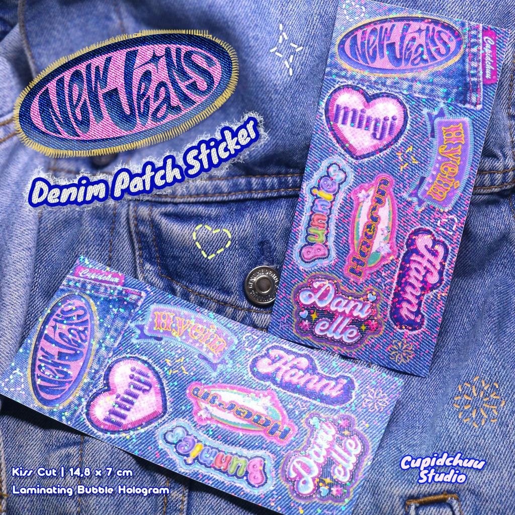 Jual STICKER NEW JEANS DENIM HOLOGRAM DECO KPOP [ Cupidchuu ] | Shopee ...