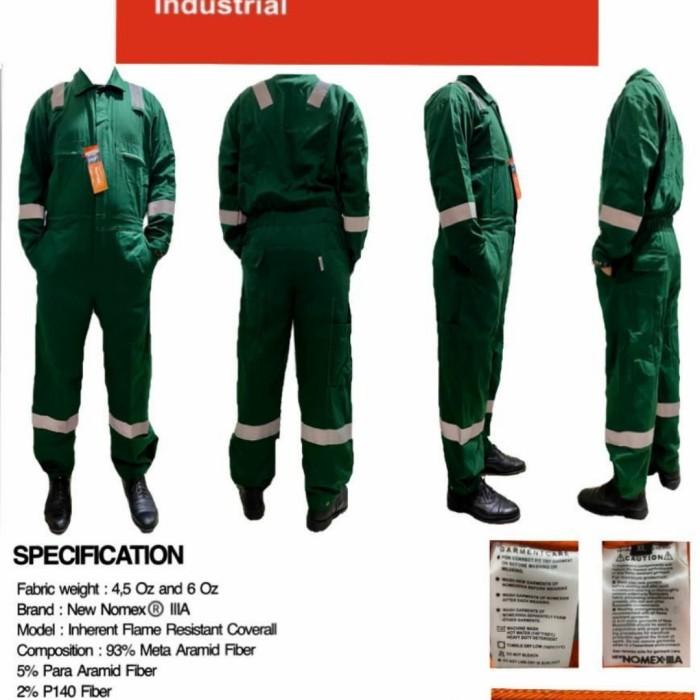 Jual Wear | Coverall Werpack New Nomex Iiia Batu Bara Migas Pertamina ...