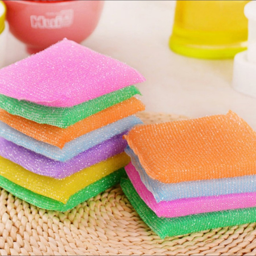 Jual Spon Spons Sponge Busa Cuci Piring Tapas MINI Super Magic Spons ...