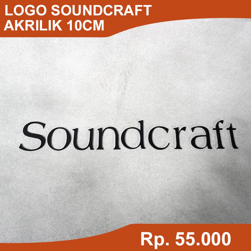 Jual SOUNDCRAFT Logo Akrilik / Logo Soundcraft | Shopee Indonesia