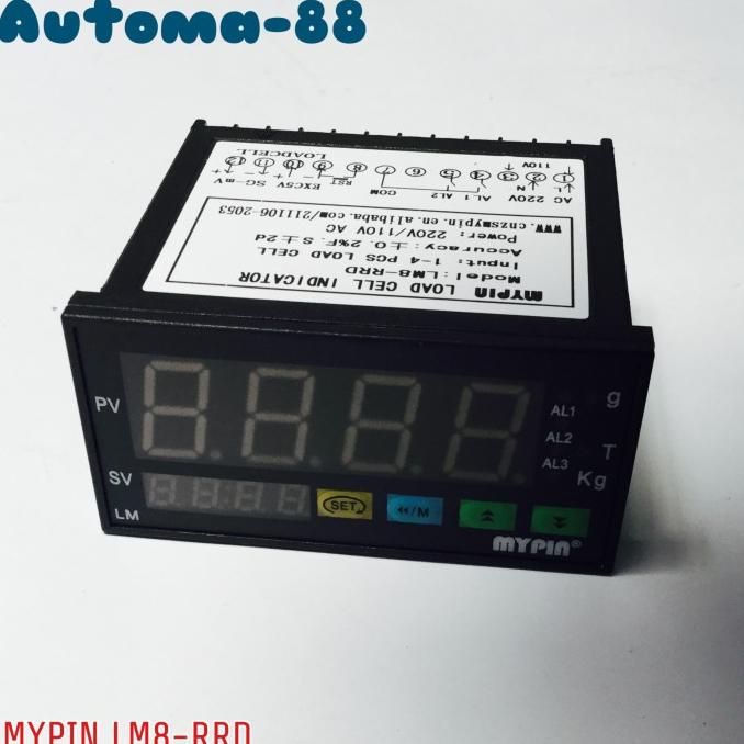 Jual Mypin LM8-RRD Loadcell Load Cell Digital Weighing Controller Indicator | Shopee Indonesia