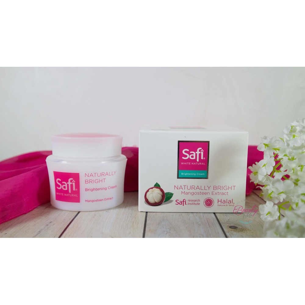 Jual Safi White Natural Brightening Cream Mangosteen 20gr | Shopee ...