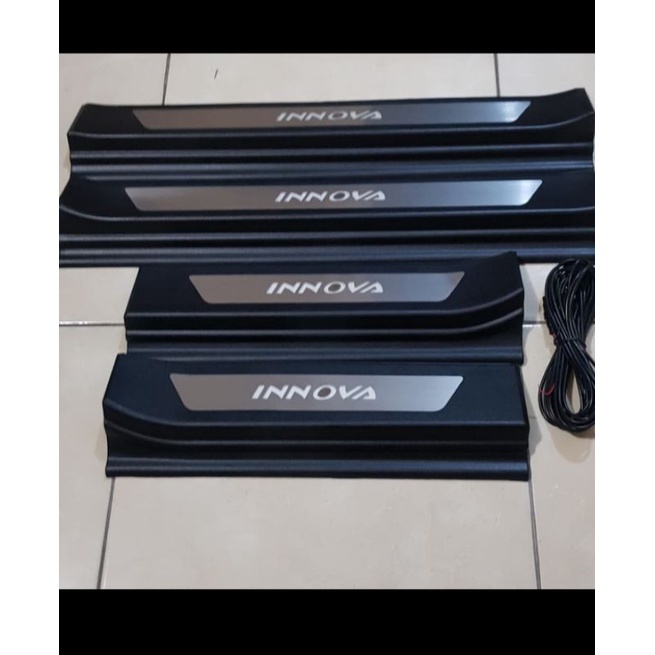 Jual Door sill plate samping Innova reborn LED sillplate samping Innova reborn GR SPORT 2016 ...