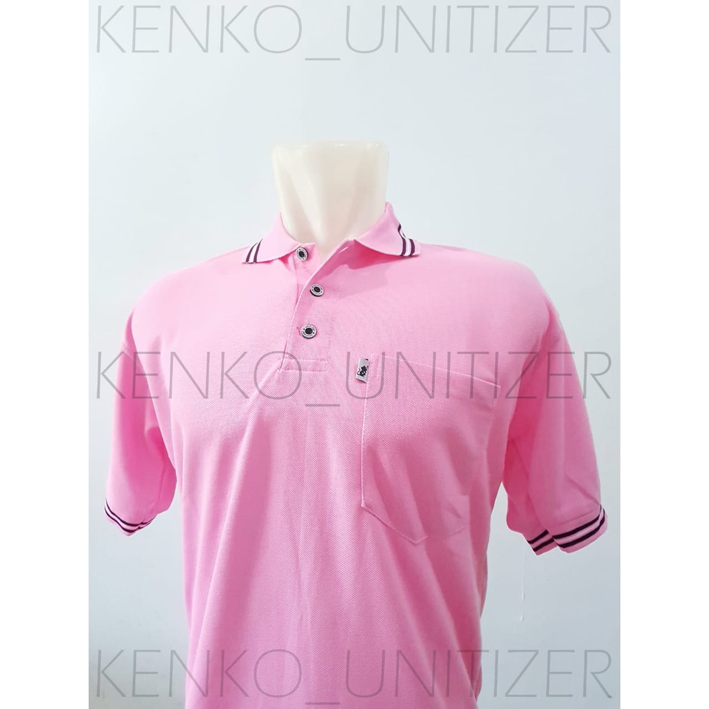 Jual UNITIZER LS ( XL ) Kaos Polo Pria shirt SAKU KANTONG / Kaos Kerah ...