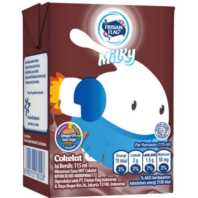 Jual susu uht frisian flag 115 ml | Shopee Indonesia
