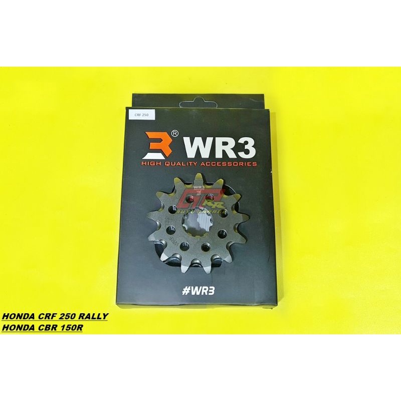 Jual Gear Gir Depan WR3 520 - 13T 14T 15T Honda CRF 250 250L Rally ...