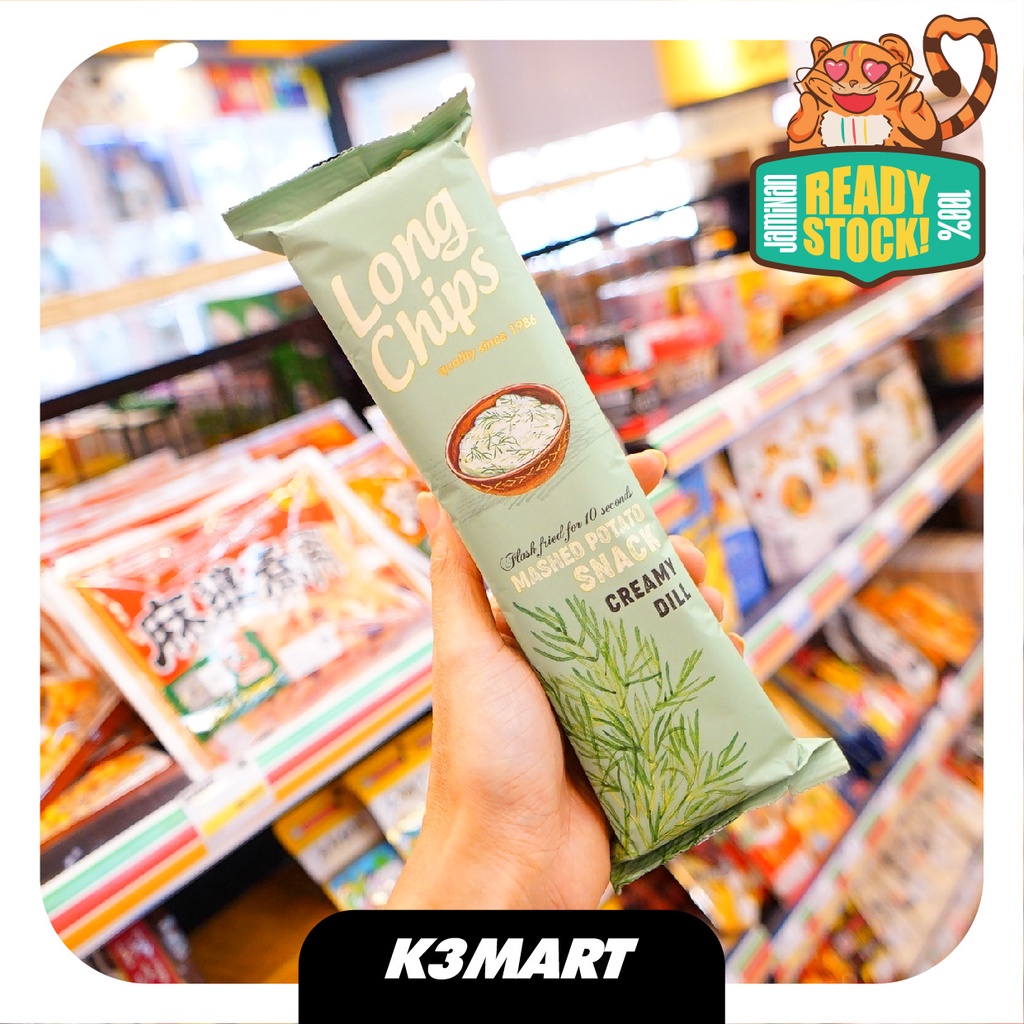Jual Long Chips Mashed Potato Snack Creamy Dill 75gr | Shopee Indonesia