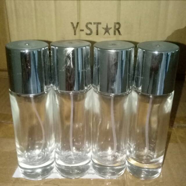 Jual botol parfum casa silver 30ml drat ulir | Shopee Indonesia