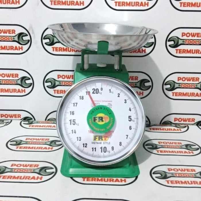 Jual Timbangan Duduk 20 KG FRT Jarum Analog Dapur Kue Buah 20kg Mdl Vietnam | Shopee Indonesia