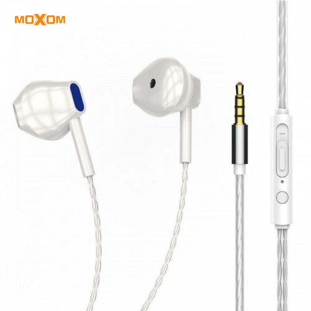 Jual MOXOM Noise Reduction Volume Control Wired Earphone 1 Meter MX ... Jual MOXOM Noise Reduction Volume Control Wired Earphone 1 Meter MX ...