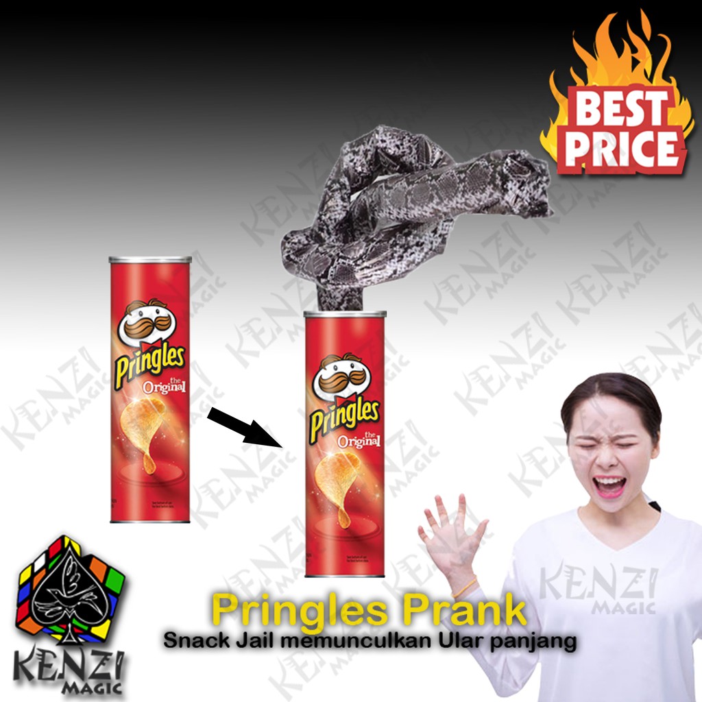 Jual Alat Prank Pringles - Chips Snake - Snake Potato Chips Prank ...