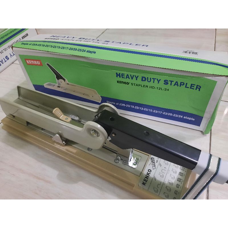 Jual Heavy Duty Stapler HD-12L/24 Stapler Staples Besar Alat KENKO ...
