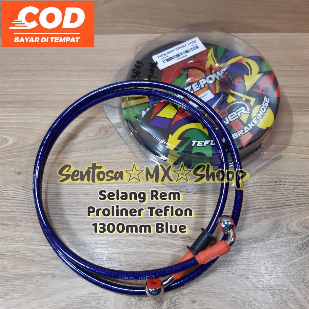 Jual SELANG REM PROLINER / BRAKE HOUSE TEFLON READY UKURAN 450MM ...