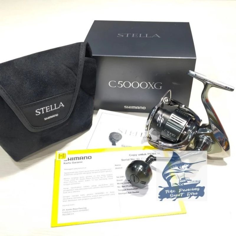Jual Reel Spinning SHIMANO STELLA FK C5000XG NEW 2022 JAPAN | Shopee Indonesia
