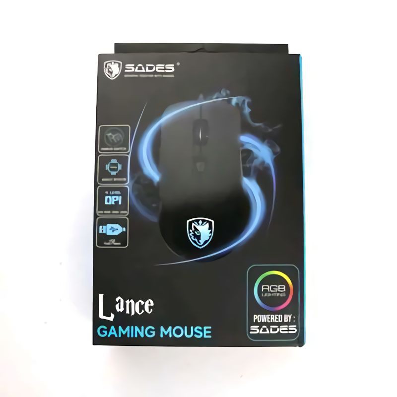 Jual SADES GAMING MOUSE LANCE MOUSE RGB MOUSE WIRELESS | Shopee Indonesia