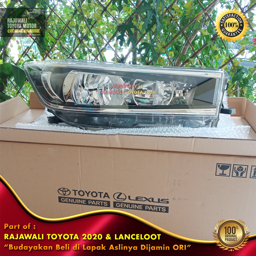 Jual Headlamp Lampu Depan Innova Reborn Type, Tipe G V Halogen Original ...