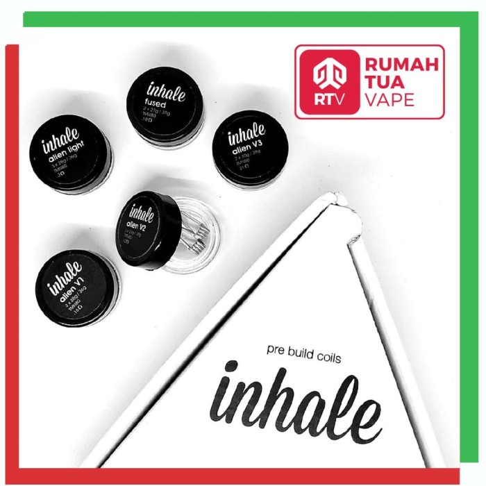 Jual Inhale Fused Clapton Prebuild Coil | Shopee Indonesia