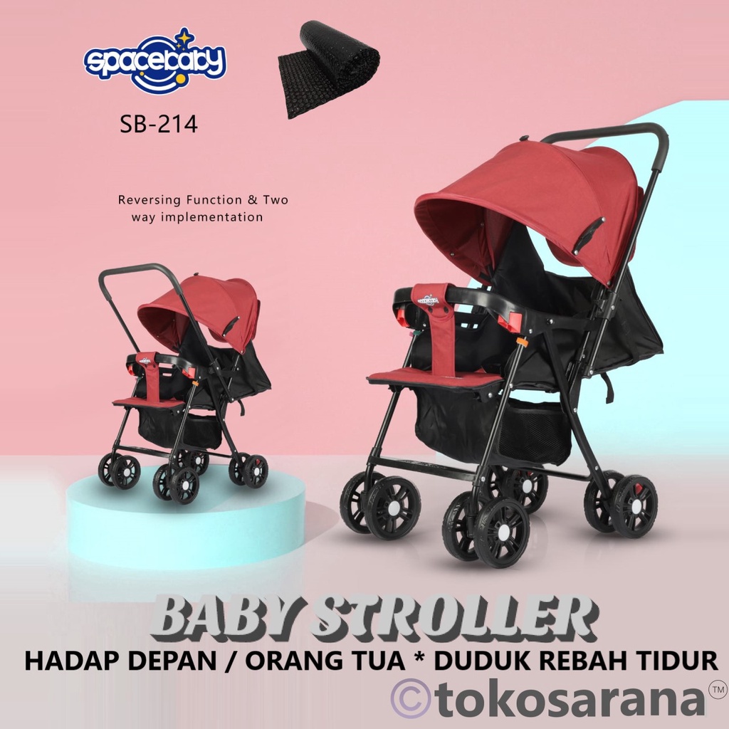Jual Kereta Bayi Spacebaby SB214 S201 Legendary Babe New Born-3 Tahun ...