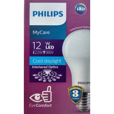 Jual Philips Lampu LED 12w / 12 watt / 12 w / 12watt - White | Shopee ...