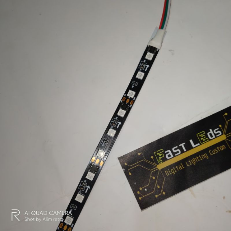 Jual LED BAHAN STROBO WS2811 60/METER (5CM 3 LED) | Shopee Indonesia
