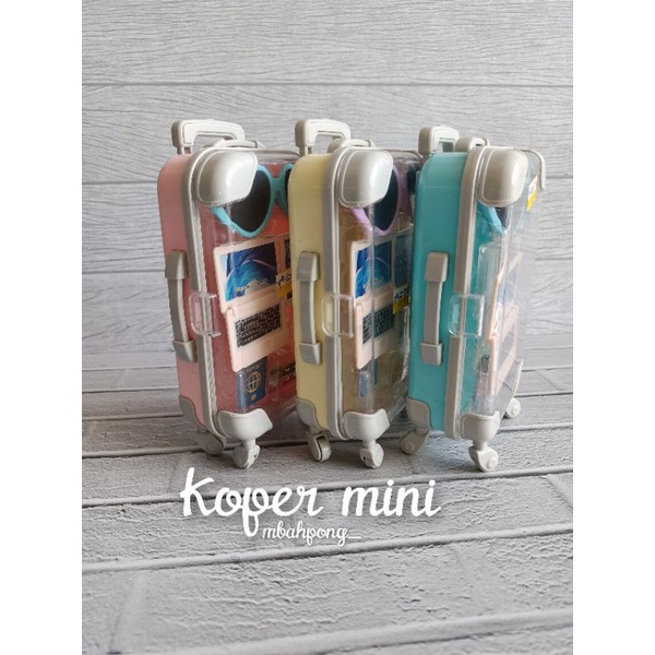 Jual mainan koper mini,mainan mini koper,mainan anak,mainan anak murah ...