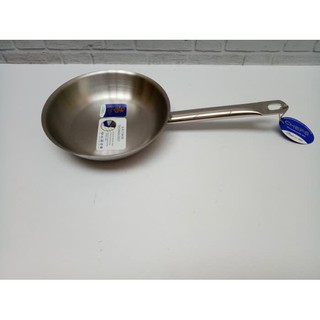 Jual Bima Chef Frying pan Stainless Frypan Stainless Steel Wajan Kuali Penggorengan SUS 304 ...