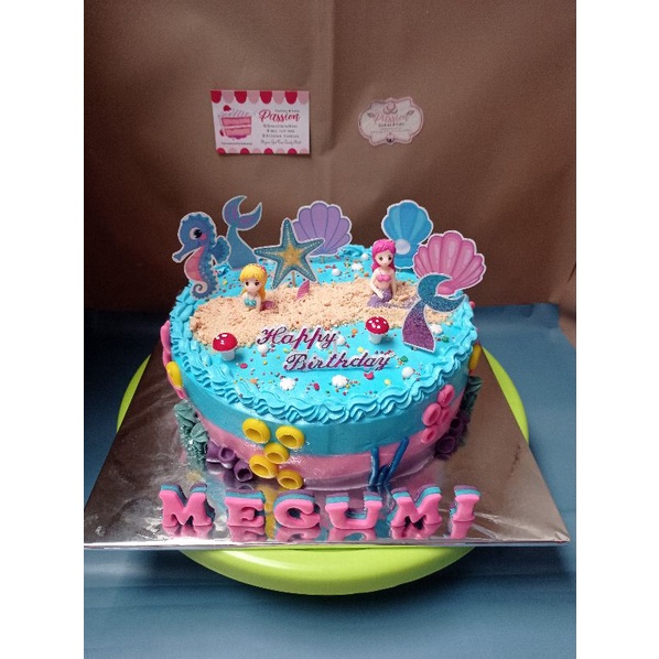 Jual Kue Ulang Tahun Tema Mermaid Tale | Shopee Indonesia