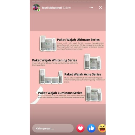 Jual tersedia produk NBS , MS.GLOW, EGLOW PLATINUM, SCARLET, LC BEAUTY ...