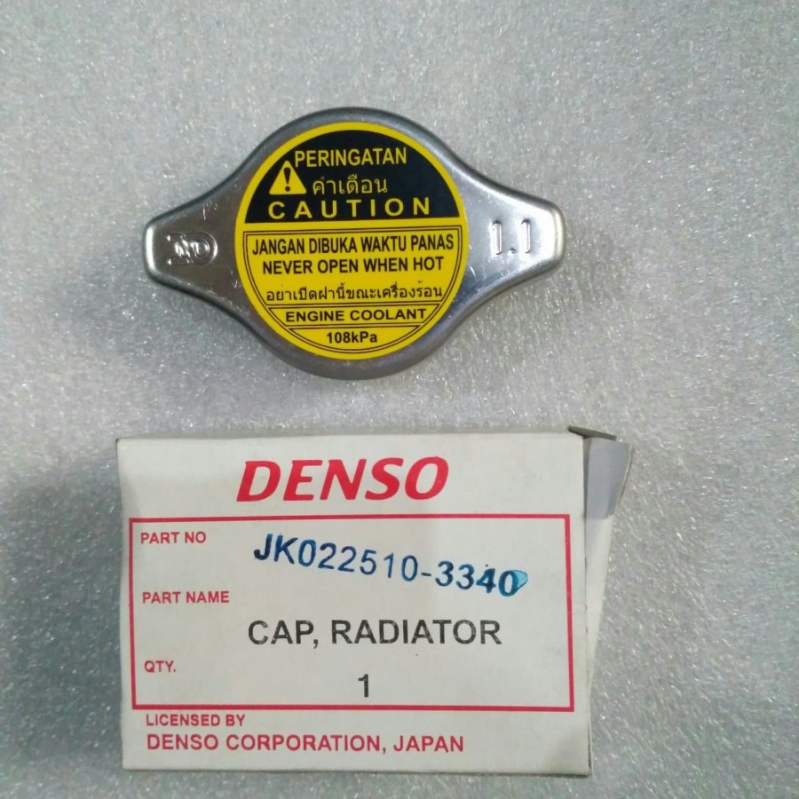 Jual Tutup Radiator DENSO 1.1 Toyota Avanza Xenia Terios Rush Yaris ...