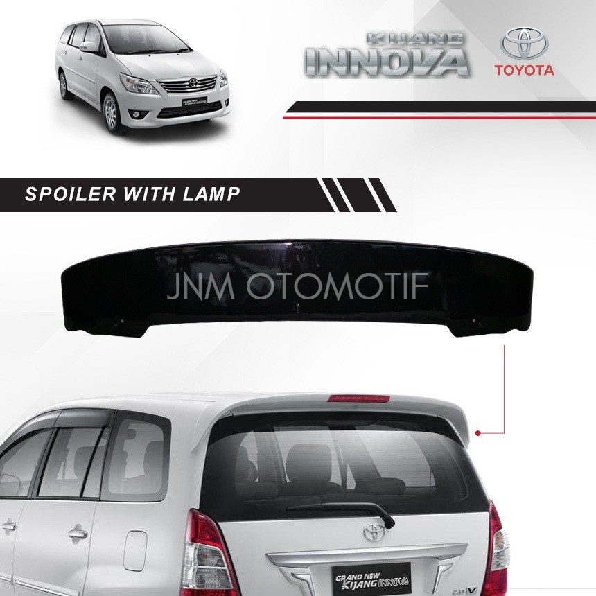 Jual SPOILER KIJANG INNOVA LUXURY + LAMPU INNOVA LUXURY WITH LAMP ...