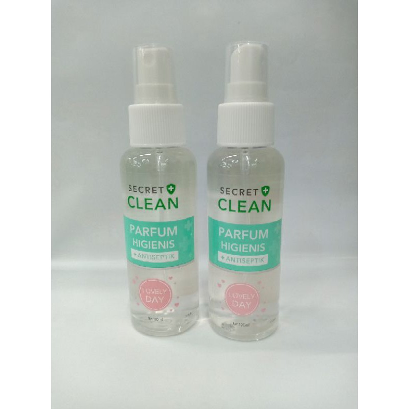 Jual Secret Clean Parfum Higienis+Antiseptik Lovely Day 100ml | Shopee ...