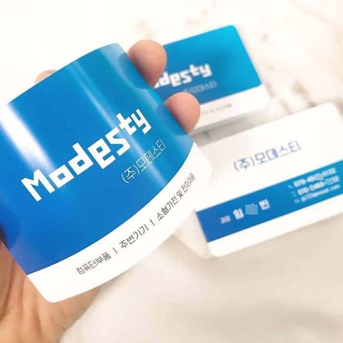 Jual Kartu Nama Bahan YUPO / LMO Anti Sobek Anti Air 2 sisi Custom ...