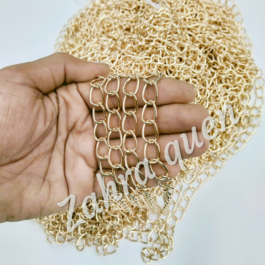 Jual TALI RANTAI PER 1 METER/HANYA RANTAI TIDAK BERIKUT PENGAIT ...