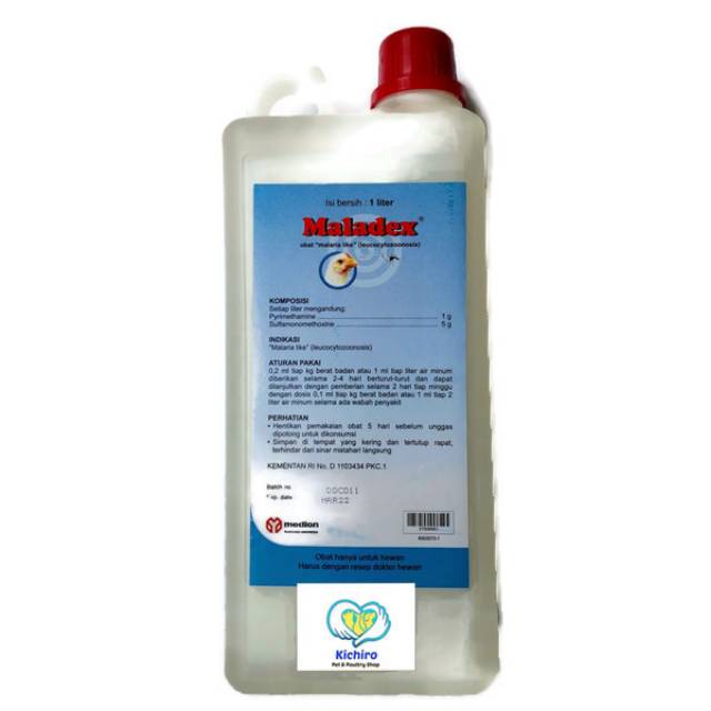 Jual Maladex 1 Liter Medion Obat Malaria Unggas Ayam | Shopee Indonesia