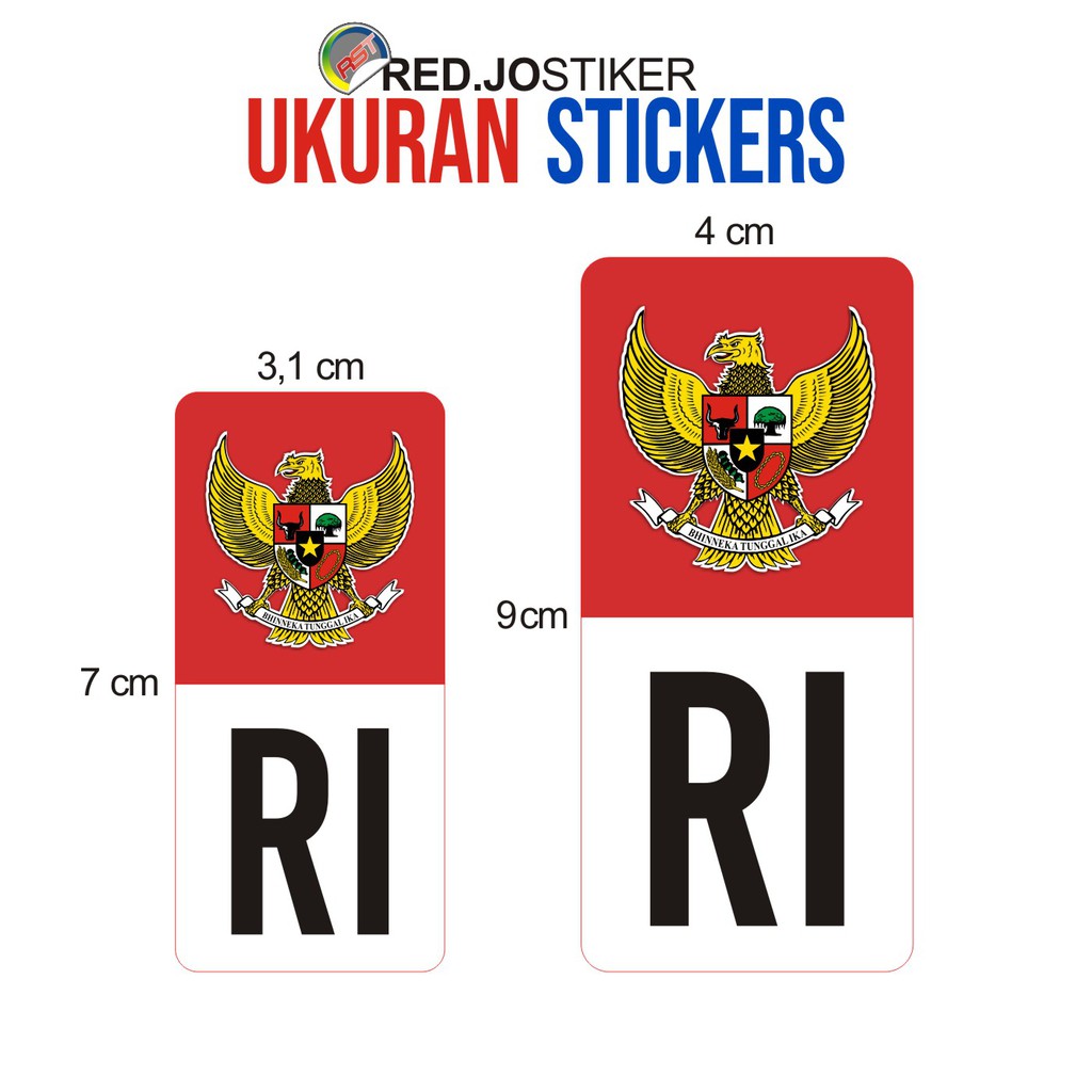 Jual Stiker Timbul Bendera RI | Shopee Indonesia