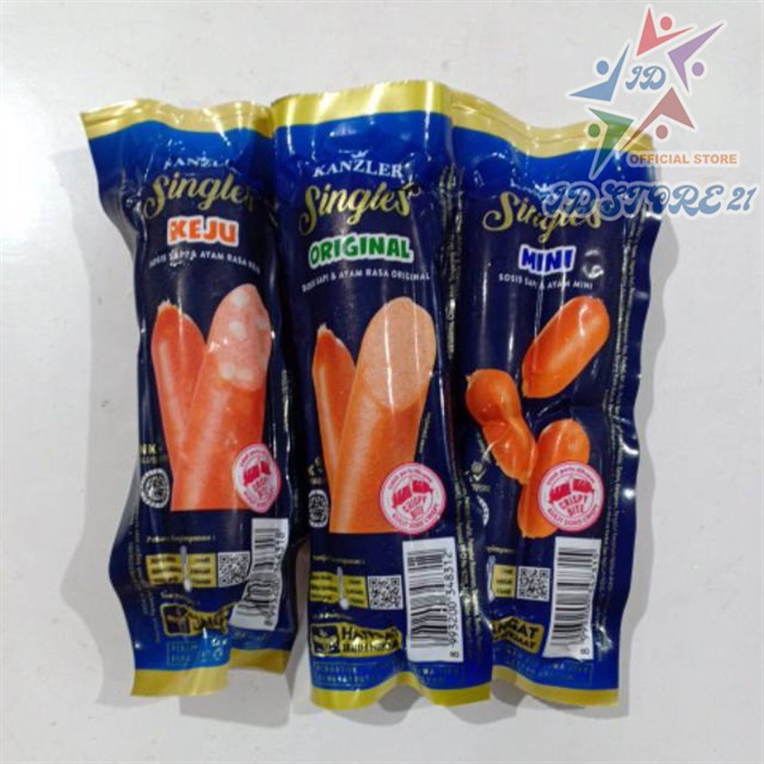 Jual Sosis Kanzler Singles Original Mini Hot (Harga satuan) | Shopee ...