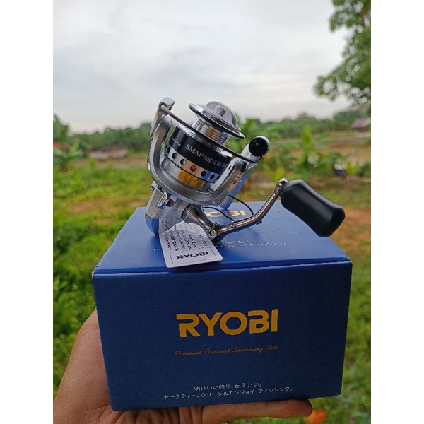 Jual reel ryobi smap mini power handle | Shopee Indonesia
