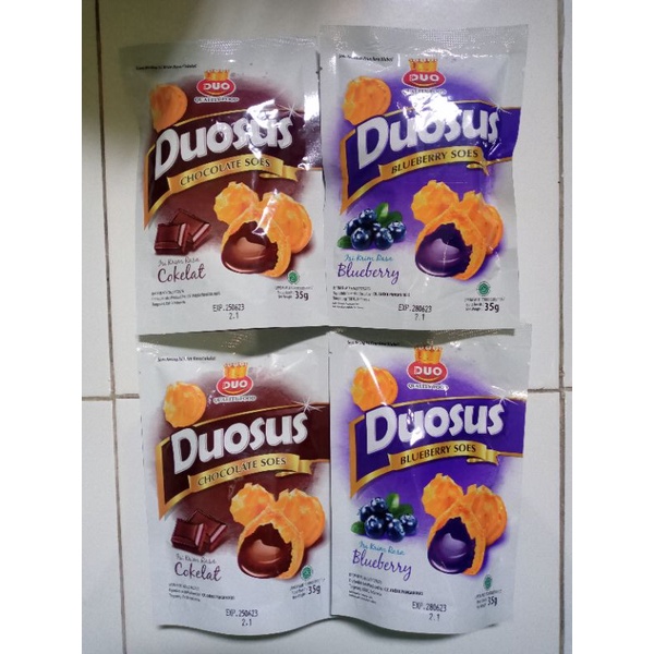 Jual Duosus chocolate soes 35gr | Shopee Indonesia