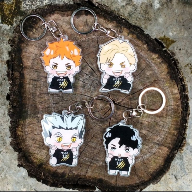 Jual Haikyuu Keychain MSBY Edition (Sold Out) | Shopee Indonesia