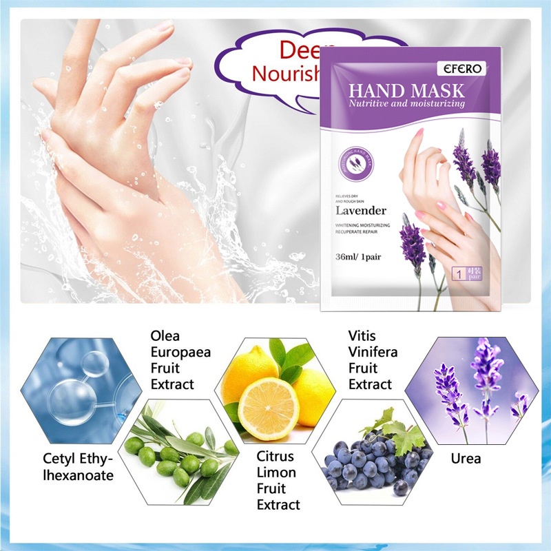Jual Hand Mask Exfoliating Removal Dead Skin Collagen Masker Tangan ...